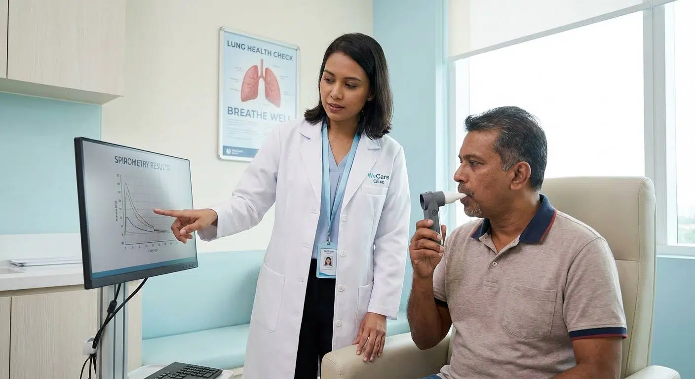 Spirometry Assessment At WeCare Clinic Kuala Lumpur | WeCare Clinic